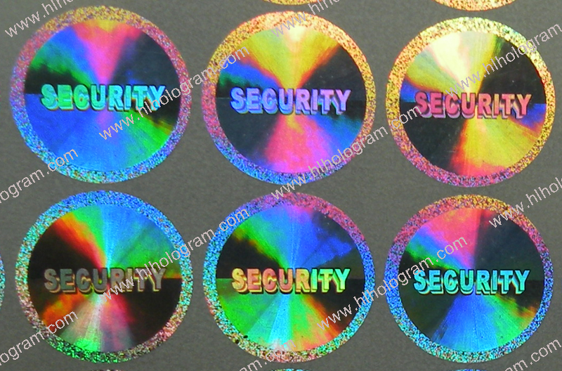 Secure Security hologram